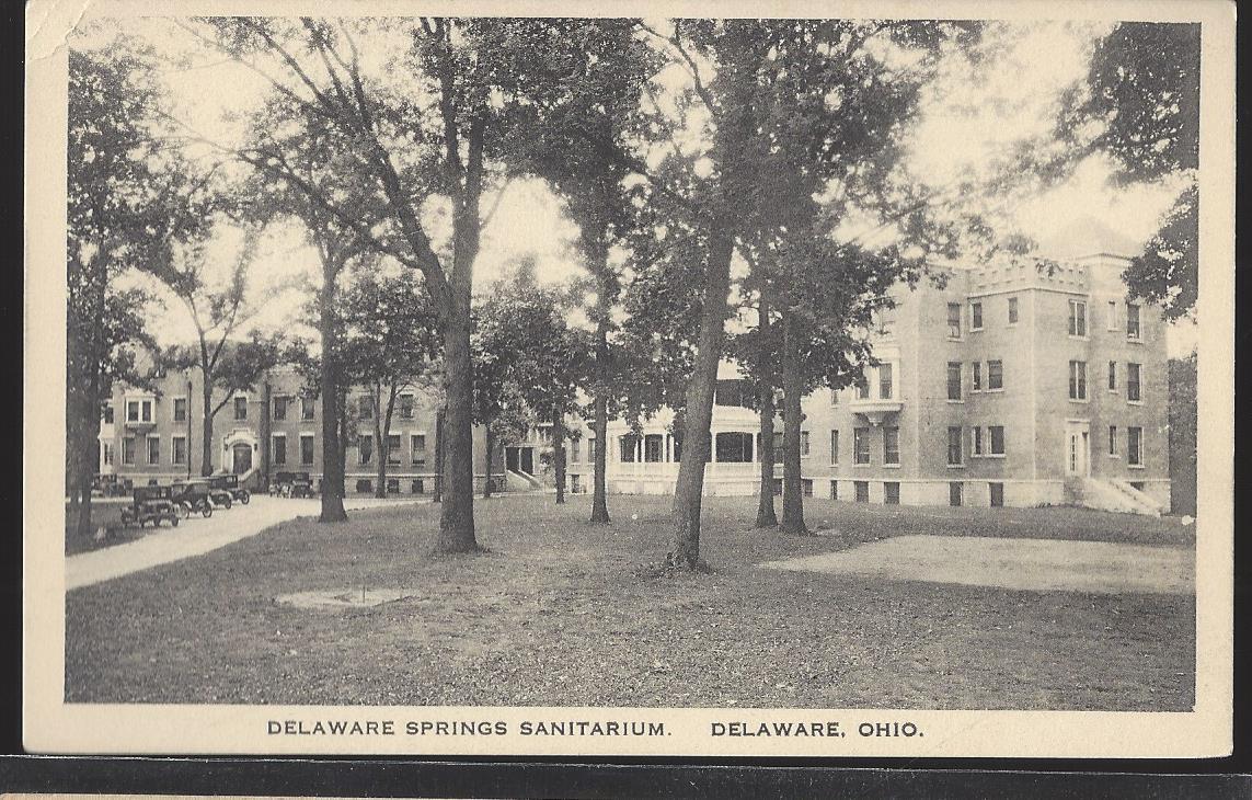 Unused Delaware Springs Sanitarium Delaware, Ohio | eBay