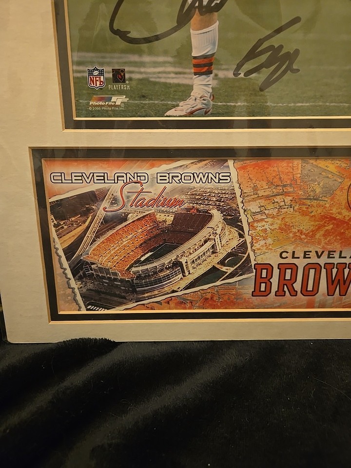 charlie frye Cleveland Browns autographed Picture | eBay