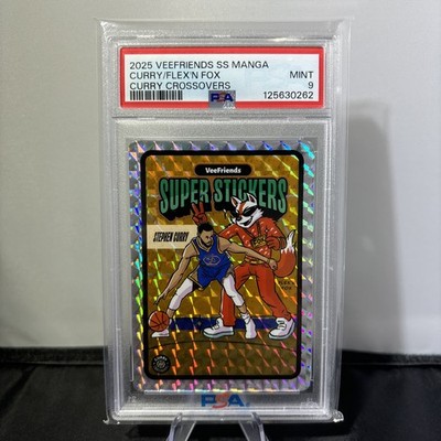 2025 Steph Curry/Flex’n Fox Psa 9 SS Manga Curry Crossovers Super ...