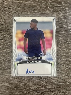 2023 Leaf Soccer Blaster - Autographs Amari Miller #BA-AM2 (AU) | eBay