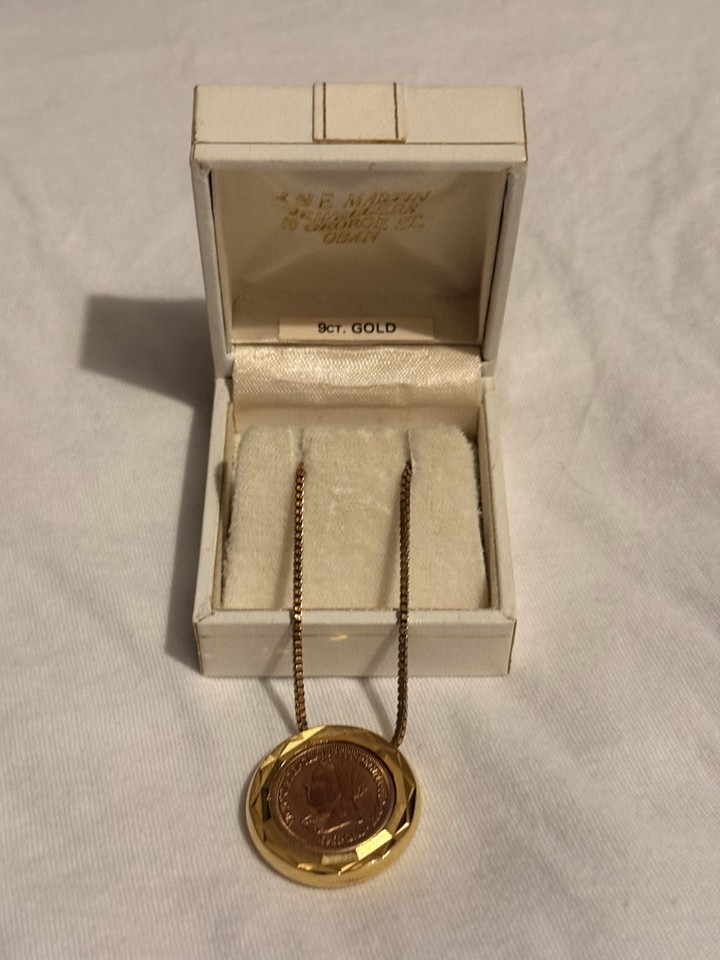 Antique Queen Victoria 9ct Gold Necklace 19.69g – Vintage Collectible ...