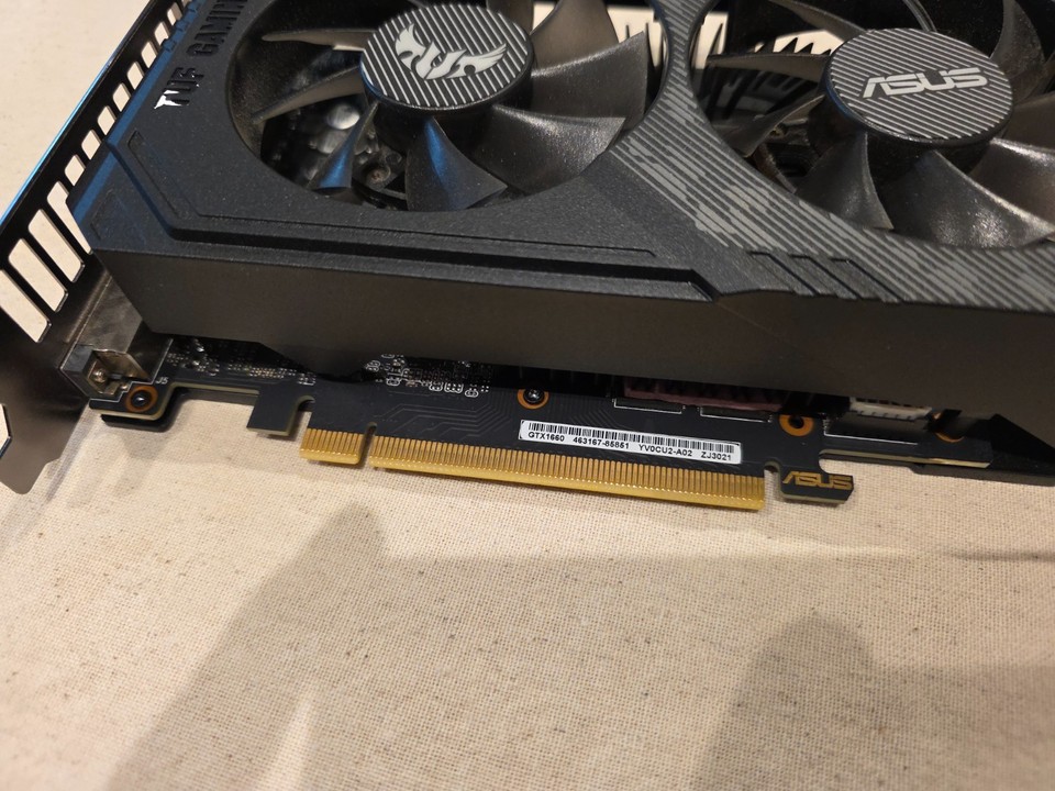 ASUS ROG Strix GeForce GTX 1660 Gaming Graphics Card | eBay UK