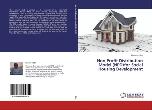 Hammed Oke | Non Profit Distribution Model (NPD)for Social Housing ...