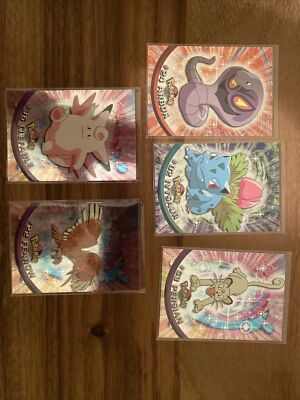 pokemon Topps Cards Lot, Rare Cards All Holo! Vintage Rare Pokémon ...