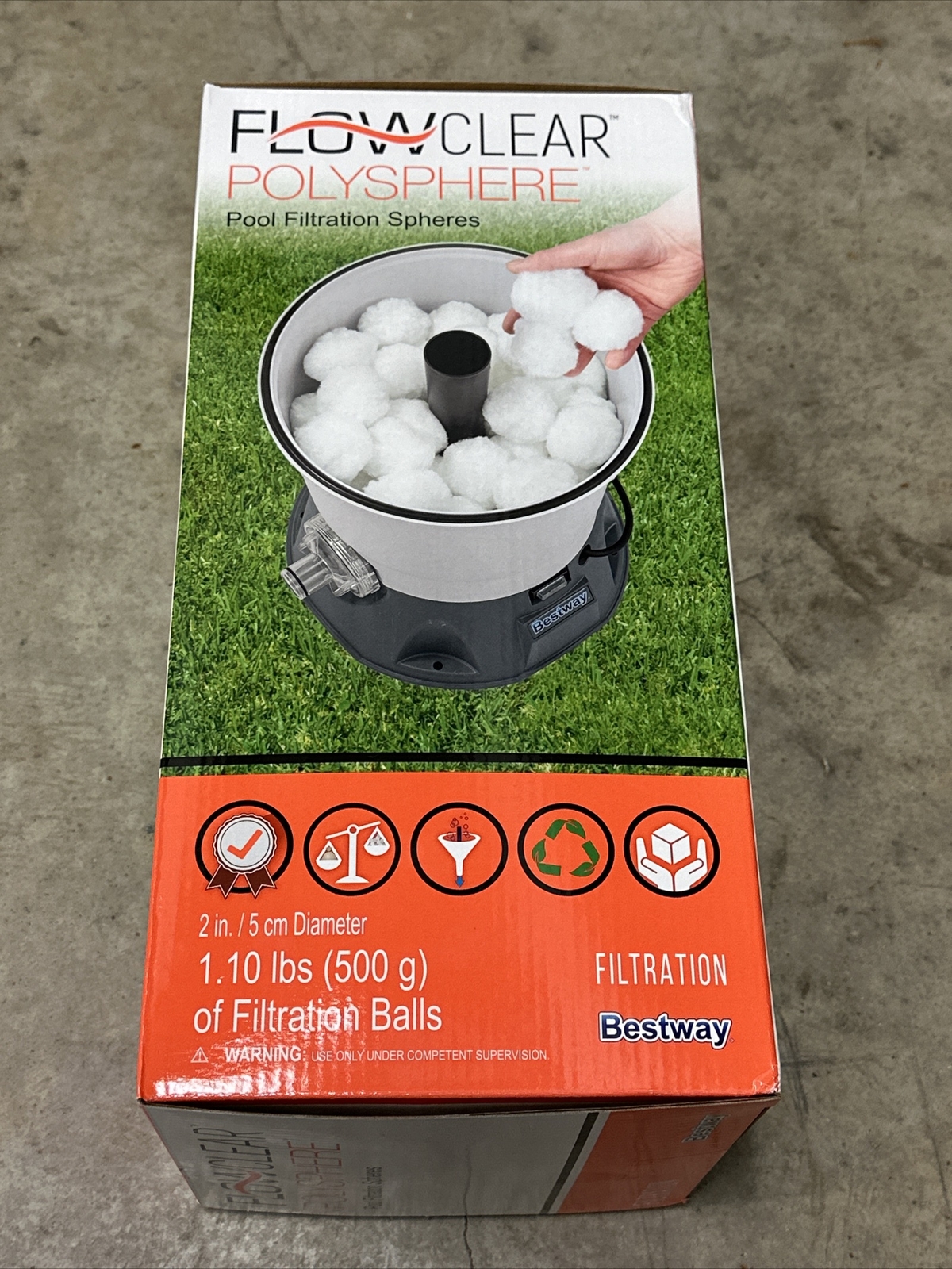 Bestway Flowclear Polysphere Pool Filtration Spheres for Sand Filter ...