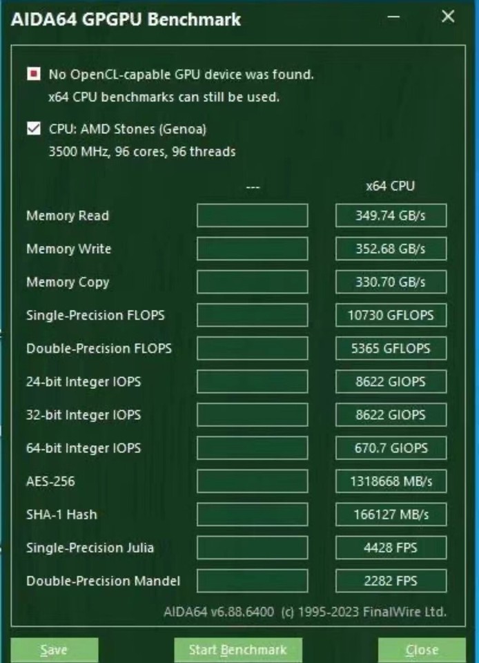 AMD EPYC 9654 QS CPU unlocked 2.15-3.50GHz 96 Cores LGA-6096/Socket SP5 ...