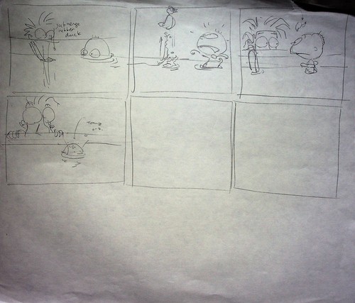 Rugrats 1991 Production Hand Drawn Peter Chung Series Early Art Klasky ...