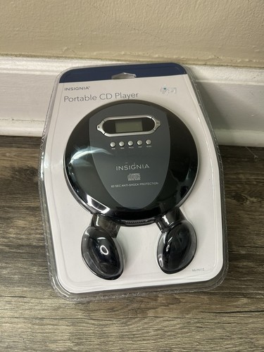 Insignia Portable CD Player NS-P4112 60 Sec Anti-Shock Black Gray New ...