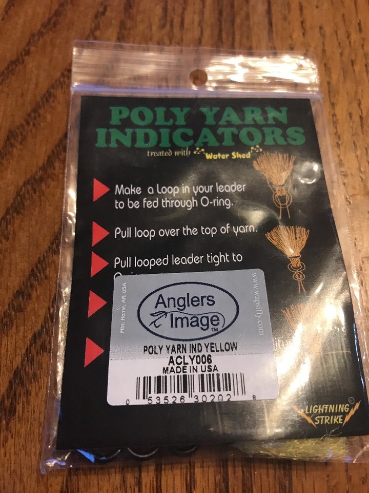 Lightning Strike Poly Yarn Indicators Yellow ACLY 006 Ships N 24 | eBay
