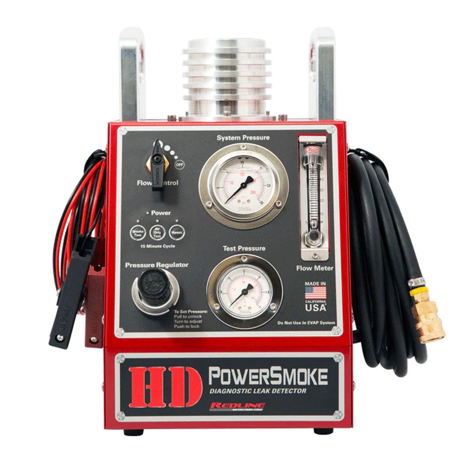 HD PowerSmoke vapor machine Detect intake,exhaust system Leak REDLINE ...