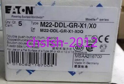 1 PCS NEW Original EATON MOELLER button header M22-DDL-GR-X1/X0 | eBay