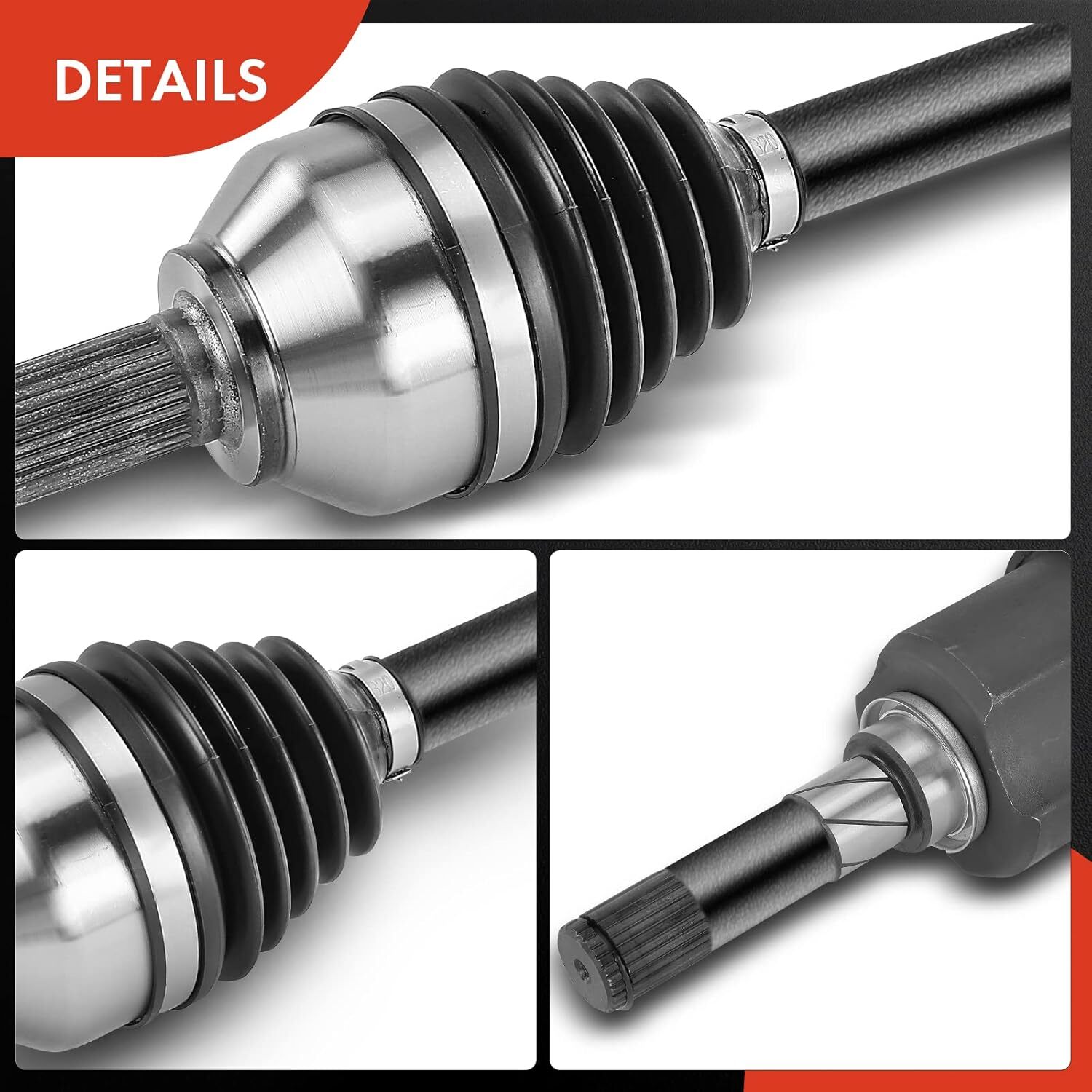 Front Passenger Side APM CV Axle Shaft Assembly Compatible with Nissan ...