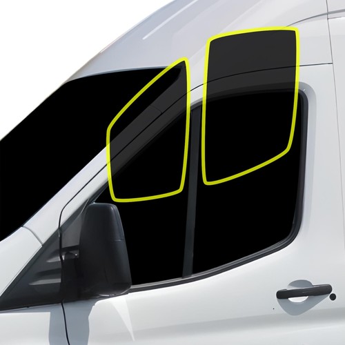 Precut Front Windows Nano Ceramic Window Tint Ford Transit High Top 15 ...