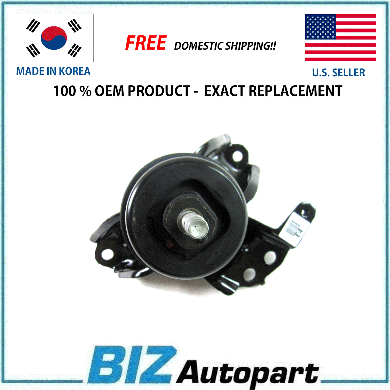OEM! ENGINE MOUNT FRONT RIGHT for 11-14 SONATA 11-15 OPTIMA # 21810 ...