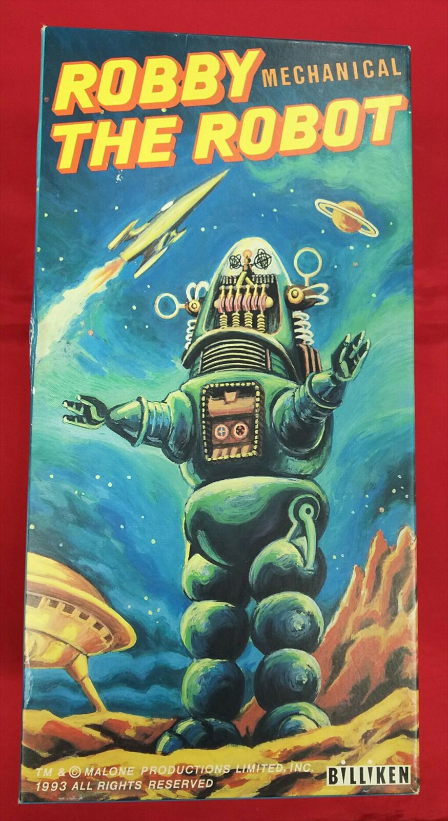 Bririken spring walking Tinplate Buriki lobby the robot | eBay