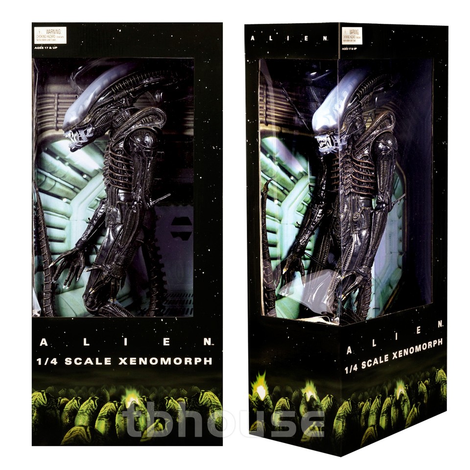 22" ALIEN figure 1/4 SCALE XENOMORPH 1979 big chap OPEN MOUTH VERS ...