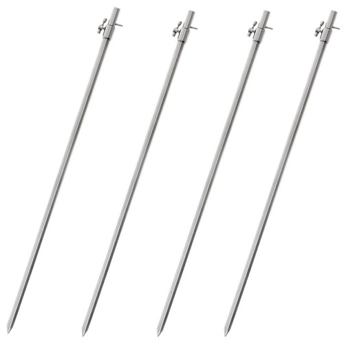 STAINLESS STEEL LARGE FISHING BANK STICKS 50-90cm QUALITY NGT CARP ...