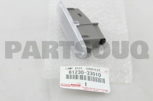 8123033010 Genuine Toyota LAMP ASSY, COURTESY 81230-33010 | eBay