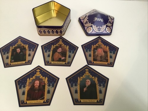 Chocolate Frog & Wizard Cards Universal Studios Harry Potter Tin Case ...