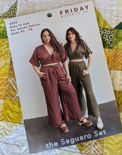 Saguaro Set - Sewing Pattern - FPC - Sizes XS-7X | eBay