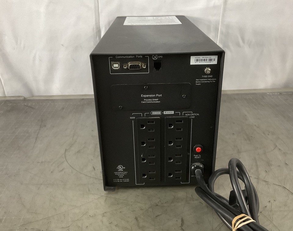 CyberPower PR1500LCD 1500VA/1500W Smart App Sinewave Mini-Tower UPS | eBay
