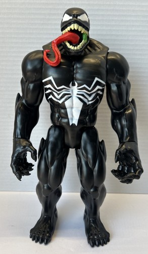 Venom 12 inch Action Figure w/ Articulated Tounge & Hands Marvel Hasbro ...