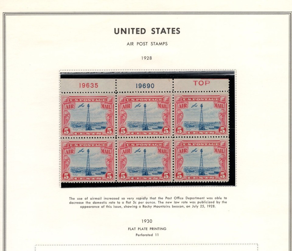 #C10 & #C11 MNH Plate # blocks | eBay