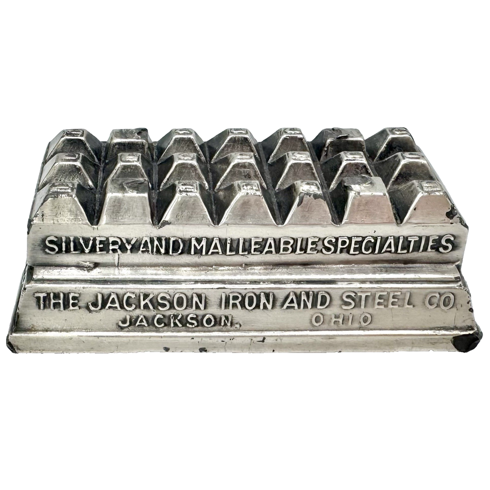 Vintage 1966 Jackson Iron and Steel Co JISCO Ohio Metal Advertising ...