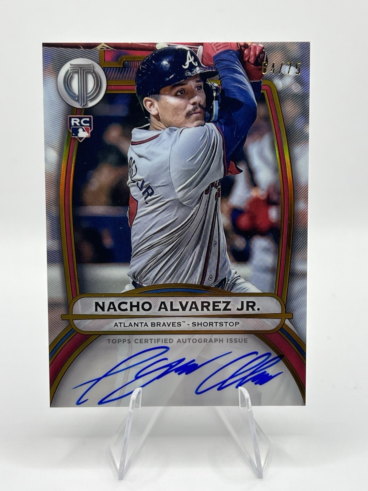 Nacho Alvarez Jr. 2025 Topps Tribute #TA-NAJ Tribute Autograph - Orange ...