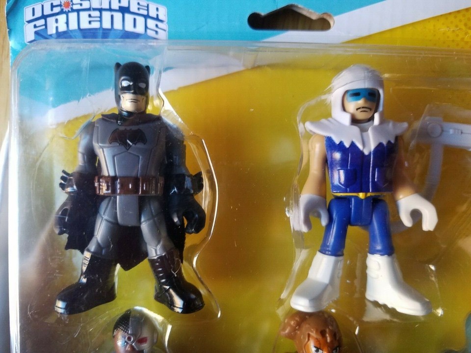 NWD NEW imaginext figure set batman cyborg scarecrow captain cold | eBay