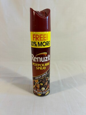 Renuzit Potpourri Spray Fresh Spice Home Fragrance Room Air Freshener 9 ...