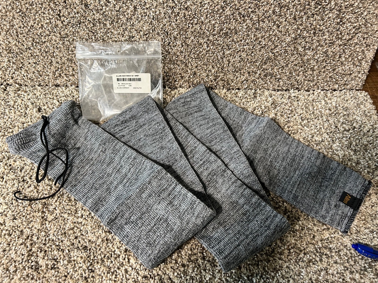 Allen 13160 52-inch Knit Gun Sock - Grey for sale online | eBay