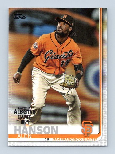 2019 Topps ASG Foil Stamp #478 Alen Hanson San Francisco Giants | eBay