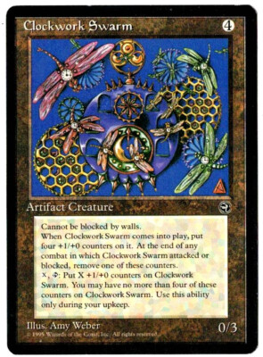 Clockwork Swarm - Homelands 1995 MTG Artifact Creature Common LP | eBay