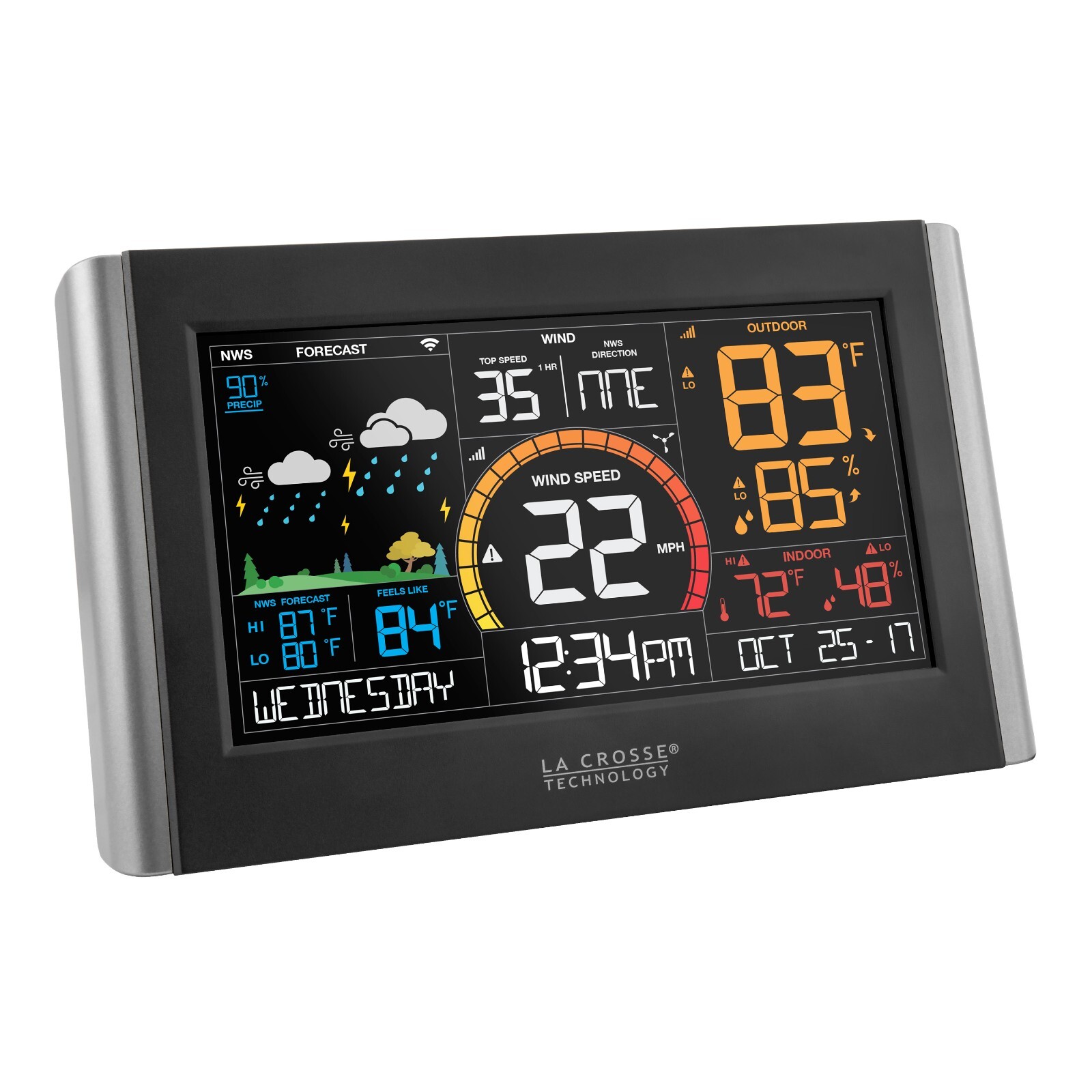 V21-WTHV4 La Crosse Technology Wireless Remote Monitoring Wind Weather ...