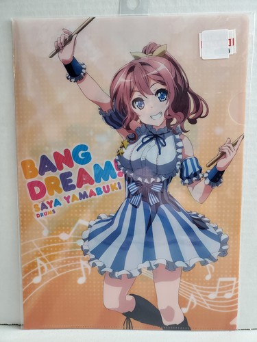 Bang Dream! Clear File Folder - Saya Yamabuki | eBay