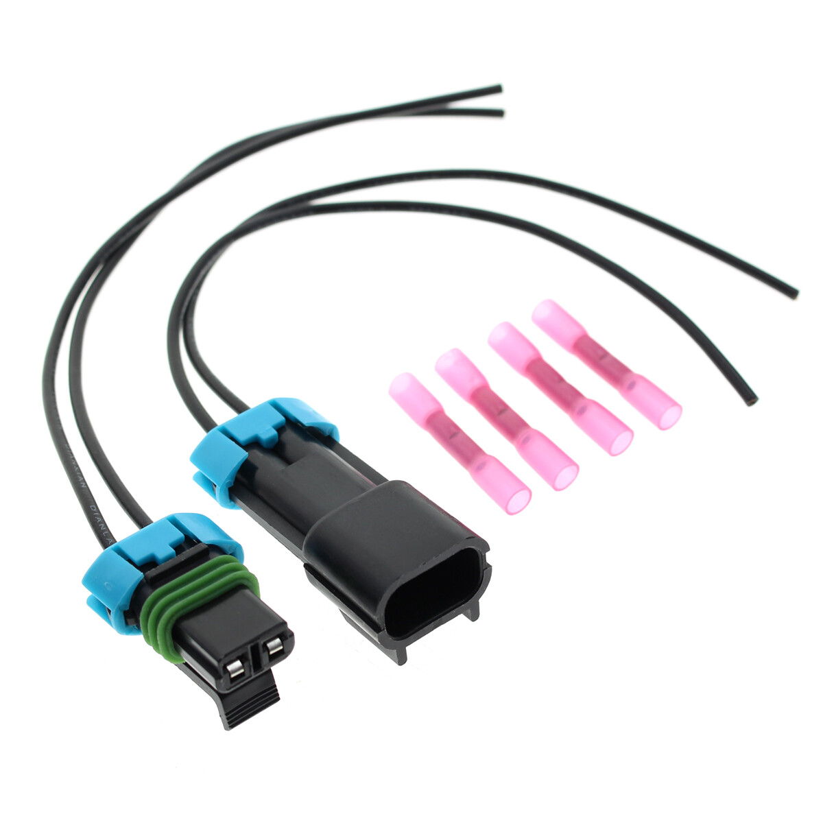 2-WIRE Harness Connector Plug Repair Kit For Buyers SaltDogg Spreader ...