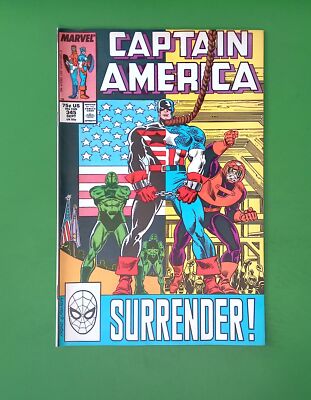 CAPTAIN AMERICA #345 VOL. 1 HIGH GRADE MARVEL COMIC BOOK TS90-107 | eBay