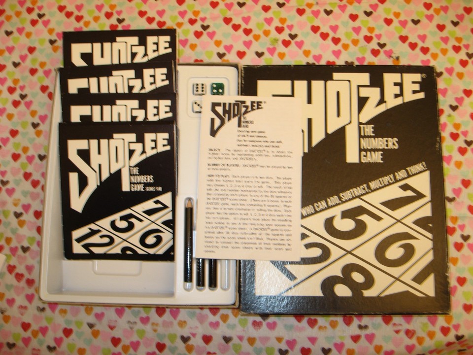 [Rare/Vintage] SHOTZEE Game, 1971, Excellent! | eBay