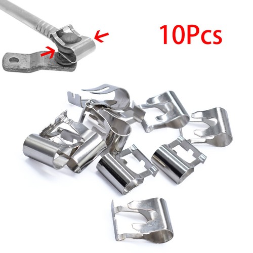 10PCS Universal Windshield Wiper Linkage Repair Clips Replacement Metal ...