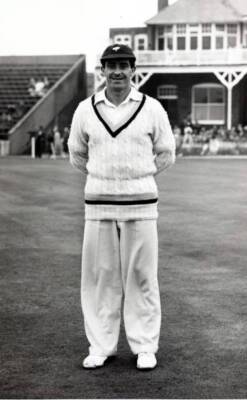 Cricket Circa 1955 Fred Trueman Yorkshire And England Old Photo | eBay ...