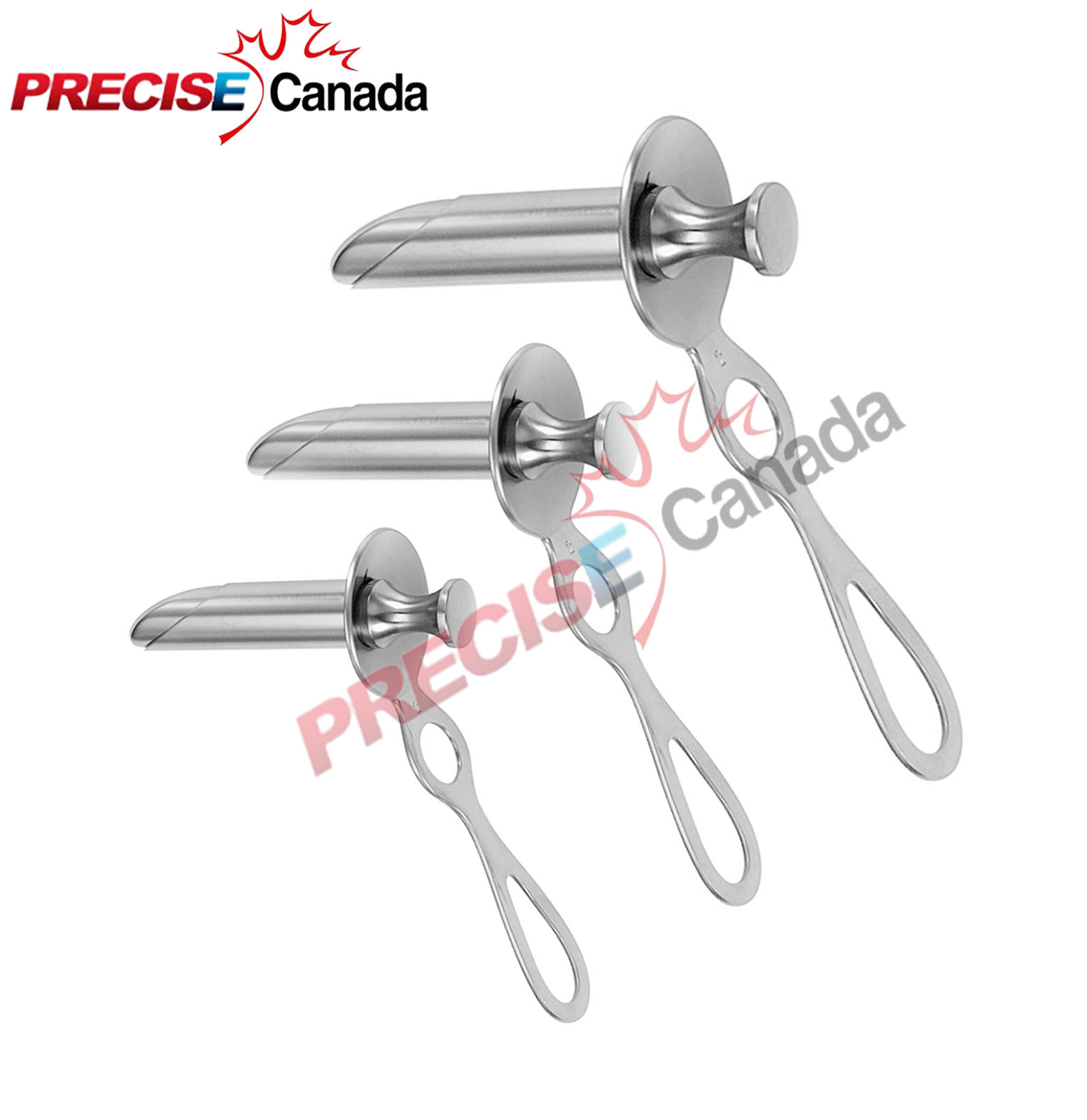 3 ANOSCOPE HIRSHMAN SMALL, MEDIUM, LARGE SURGICAL OB/GYNO INSTRUMENTS ...