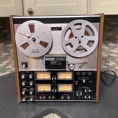 Vintage TEAC 2340R SIMUL- TRAK Audio 4 Channel Stereo Tape Reel-to-Reel ...