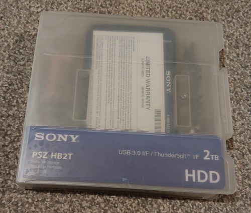 Sony PSZ-HB2T 2 Terabyte External Hard Drive NEW, Never Used, Hard to ...