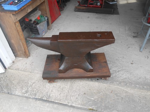 Fisher Norris anvil 500 lb fisher anvil blacksmith tools 500 lb shop ...