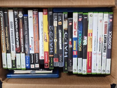Lot Of Various Video Games 29 Games Xbox, 360,pS2, Ps3, Ps4, Wii Sports ...