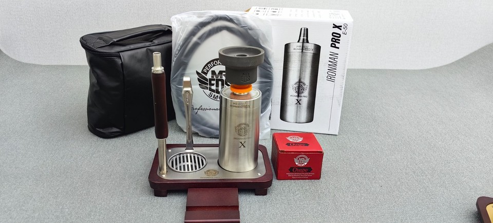 Luxury Millionaire Shisha Hookah Titanium Gold Shisha Set Portable ...