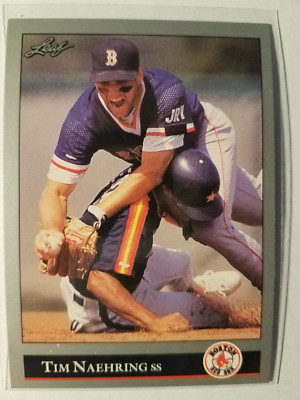 TIM NAEHRING BOSTON RED SOX 1992 LEAF BASEBALL CARD #235 | eBay