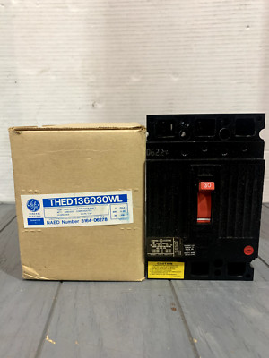 NEW IN BOX GE THED136030 (3P-30A-600V) *SHIPS SAME DAY UPS* | eBay