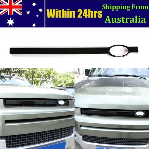 Black Front Grill Bar Panel Cover Trim for Land Rover Defender 90 110 ...